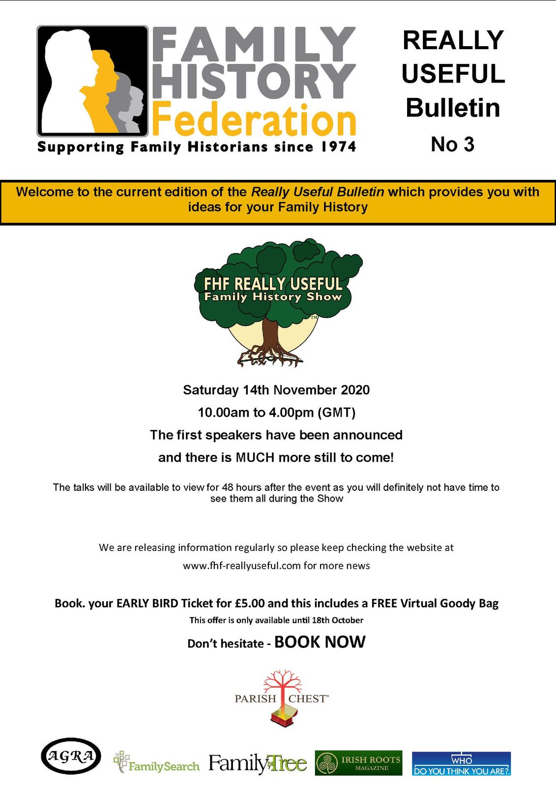 Really Useful Bulletins | Explore Your Genealogy