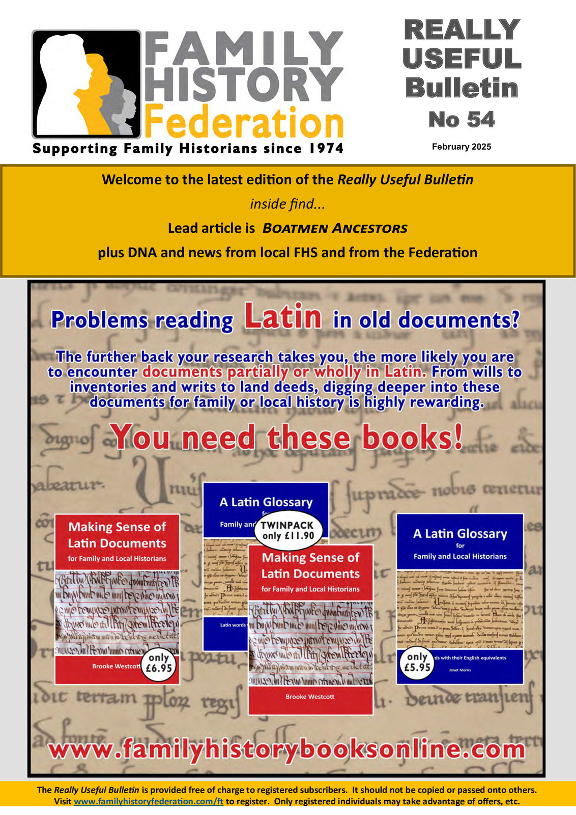 Really Useful Bulletins | Explore Your Genealogy