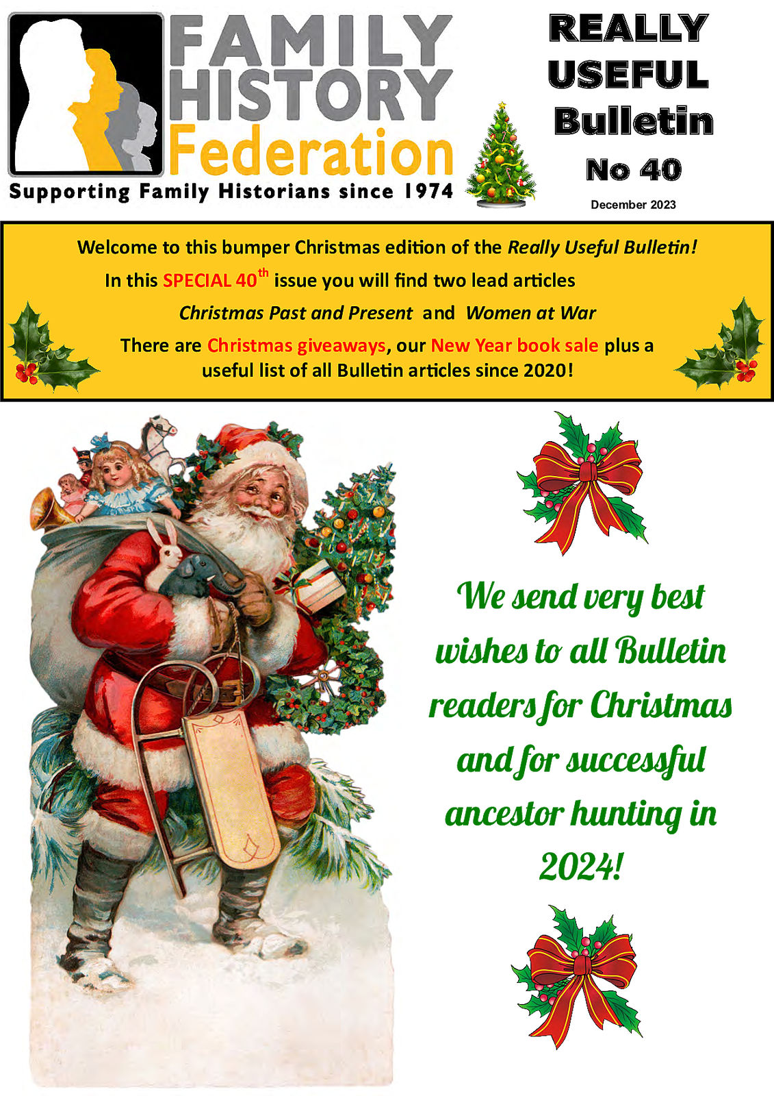 Really Useful Bulletins | Explore Your Genealogy