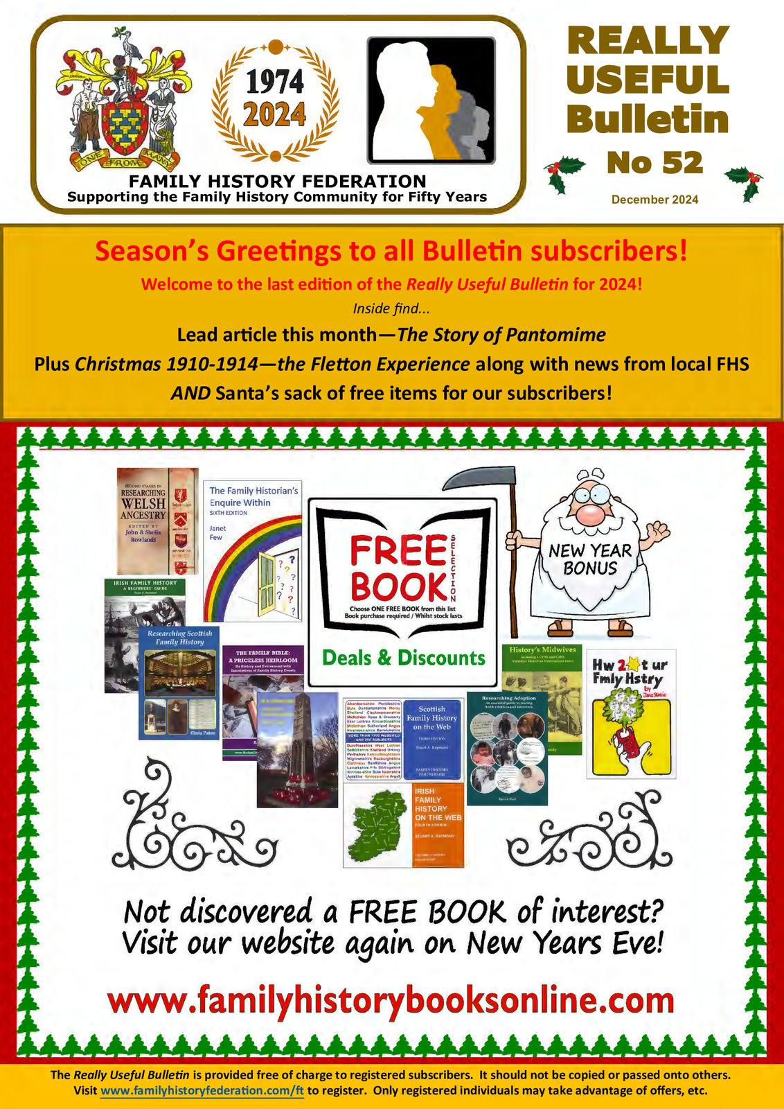 Really Useful Bulletins | Explore Your Genealogy