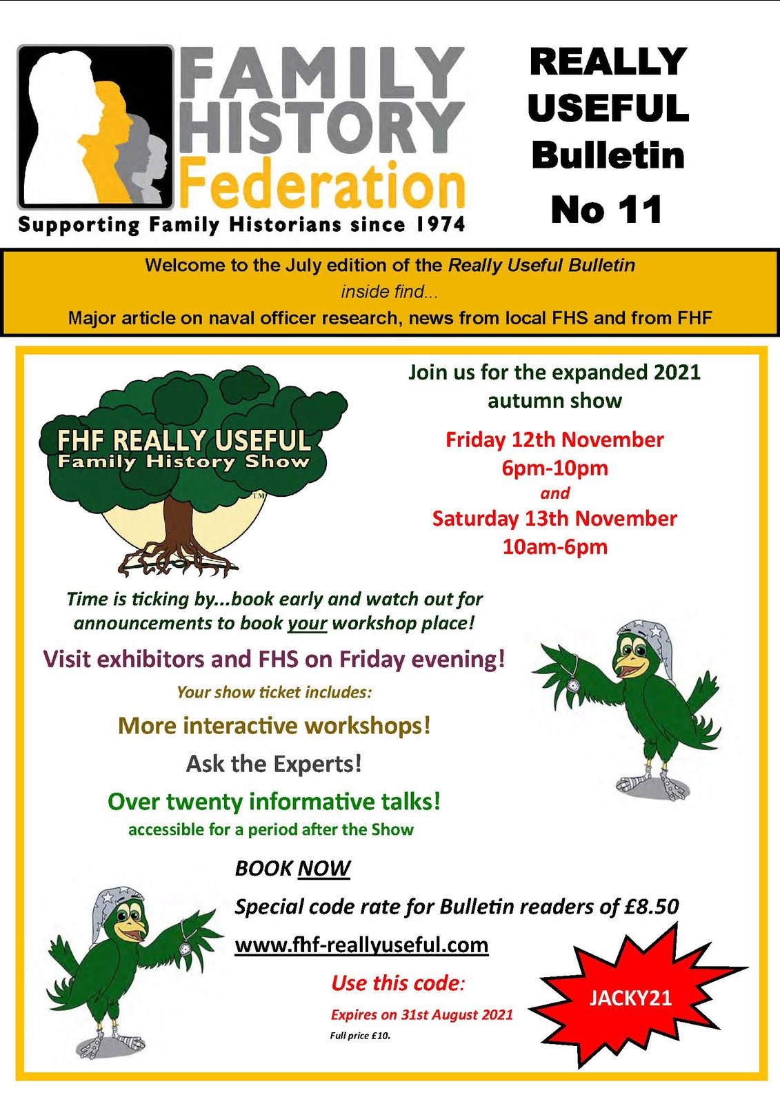 Really Useful Bulletins | Explore Your Genealogy